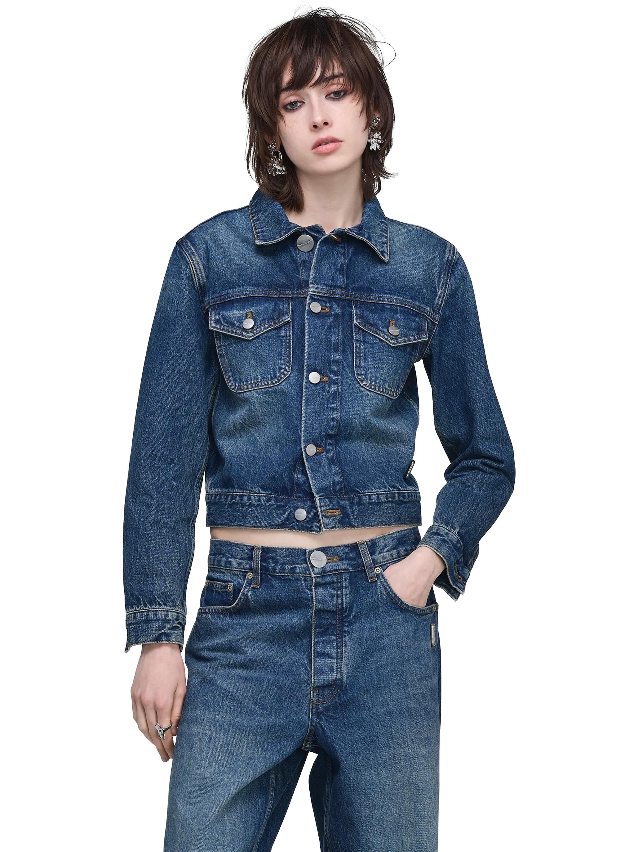 MARC JACOBS MARC JACOBS Shrunken Denim Jacket